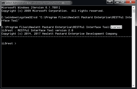 Using the RESTful Interface tool